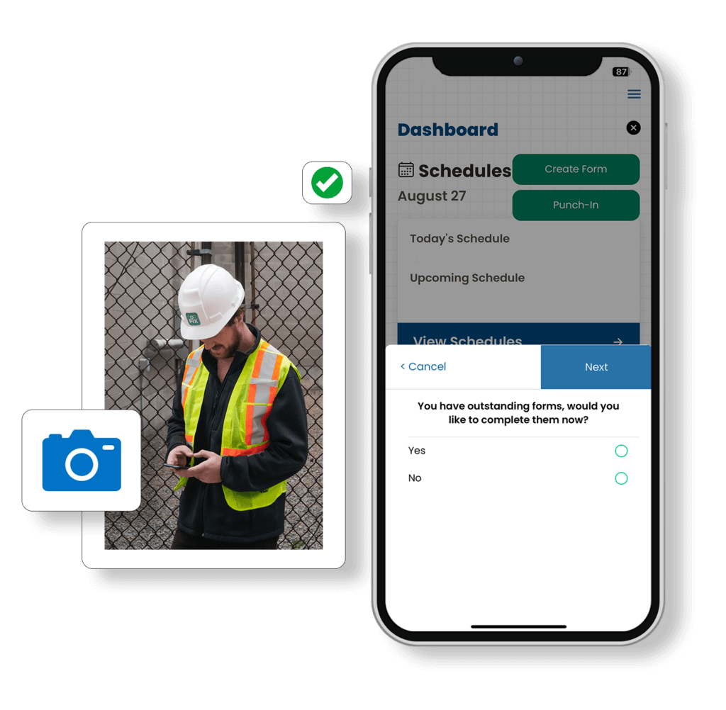 Construction Time Tracking Software & App | Corfix Features